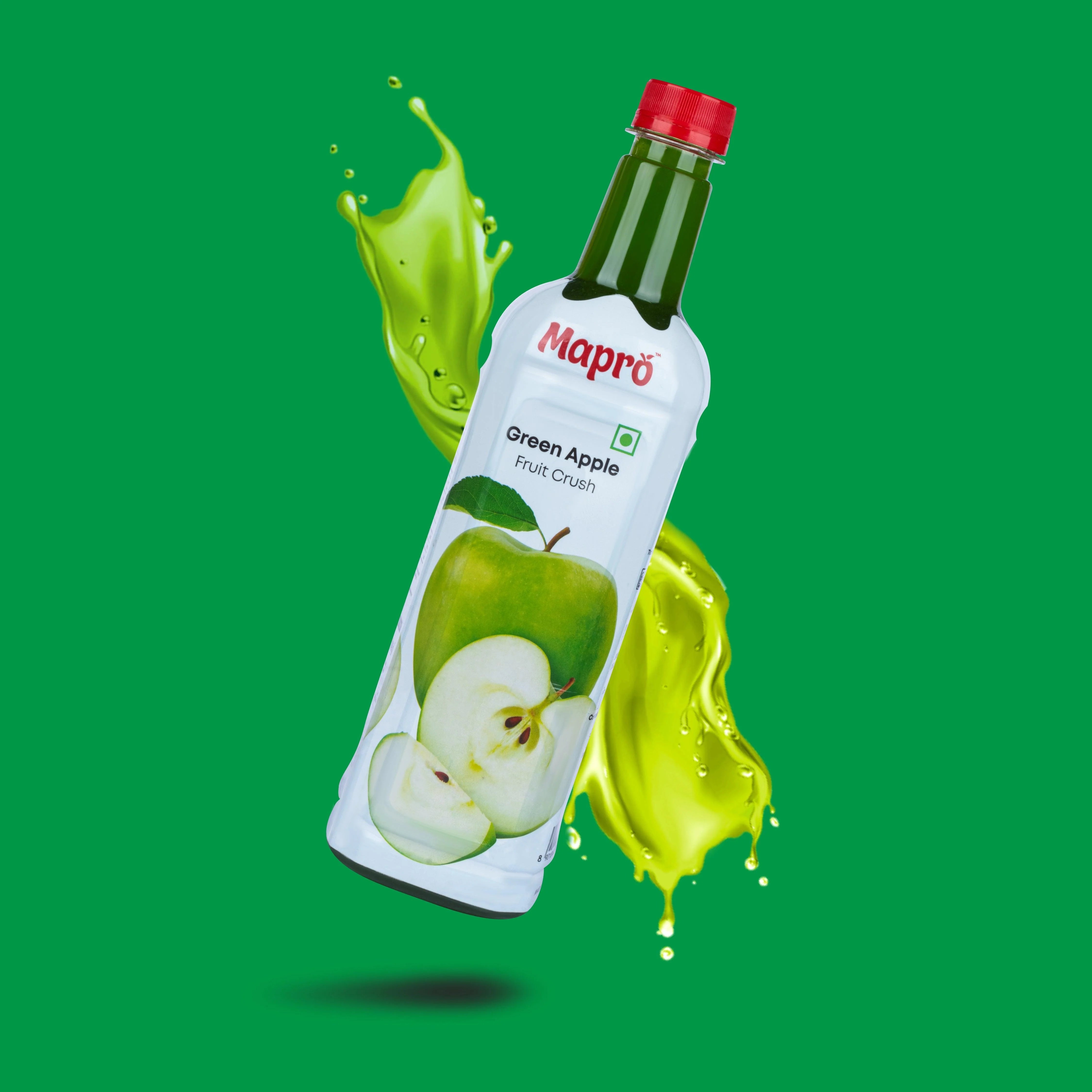 Buy Mapro Green Apple Fruit Crush - 750ml | Refreshing & Juicy Flavor