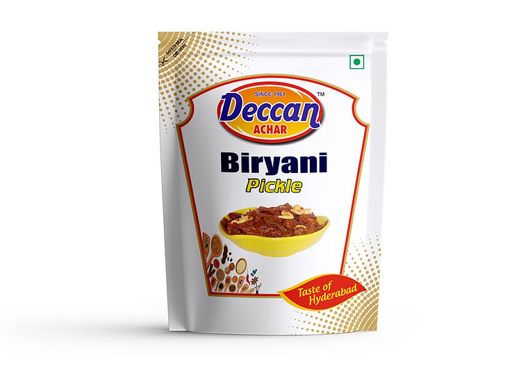 Buy Deccan Achar Biryani Pickle 500g | Spicy Flavorful Delight