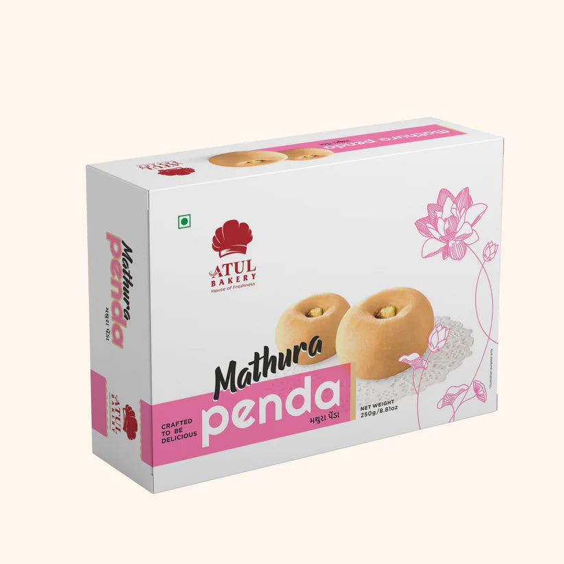 Atul Bakery Mathura Penda | Traditional Indian Sweet – 400 gms
